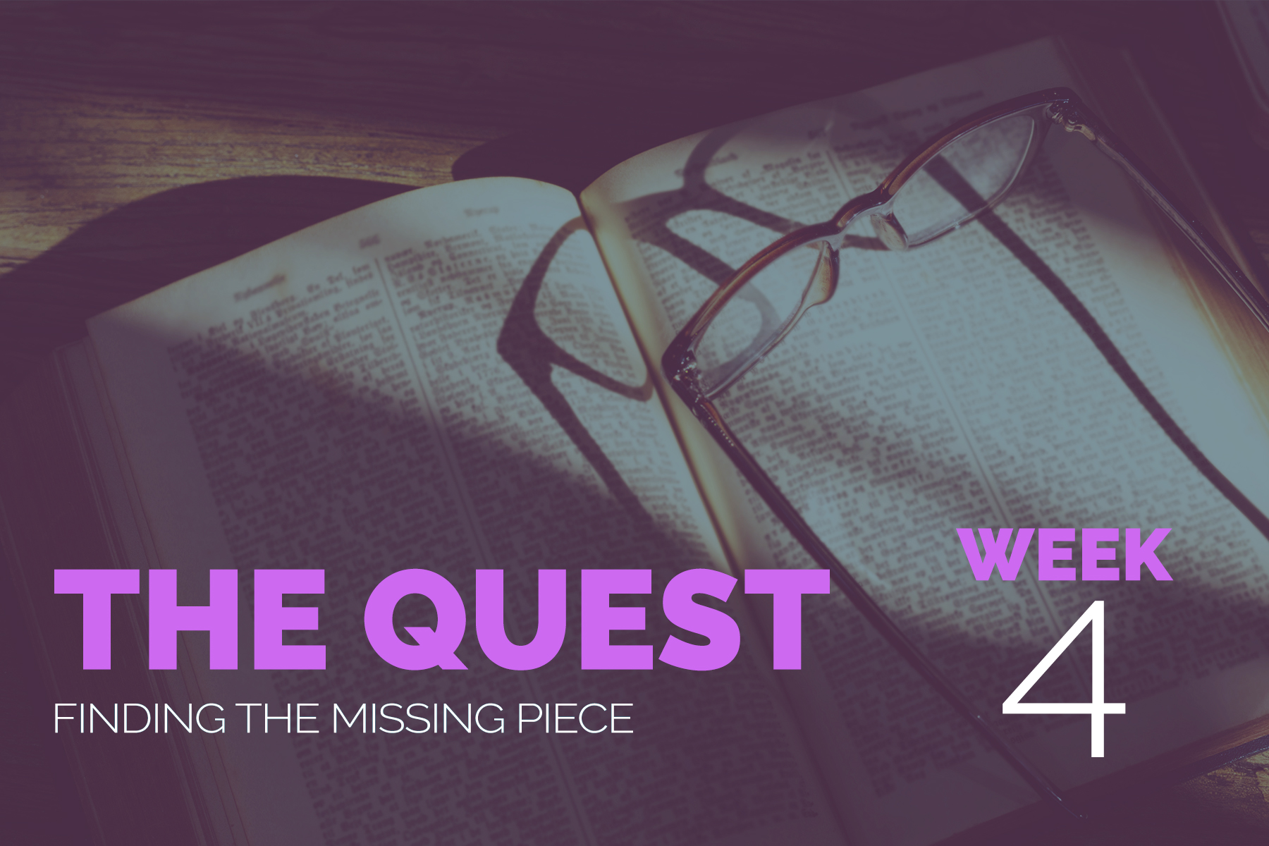 The Quest – Week 4 - 89.5 KTSY