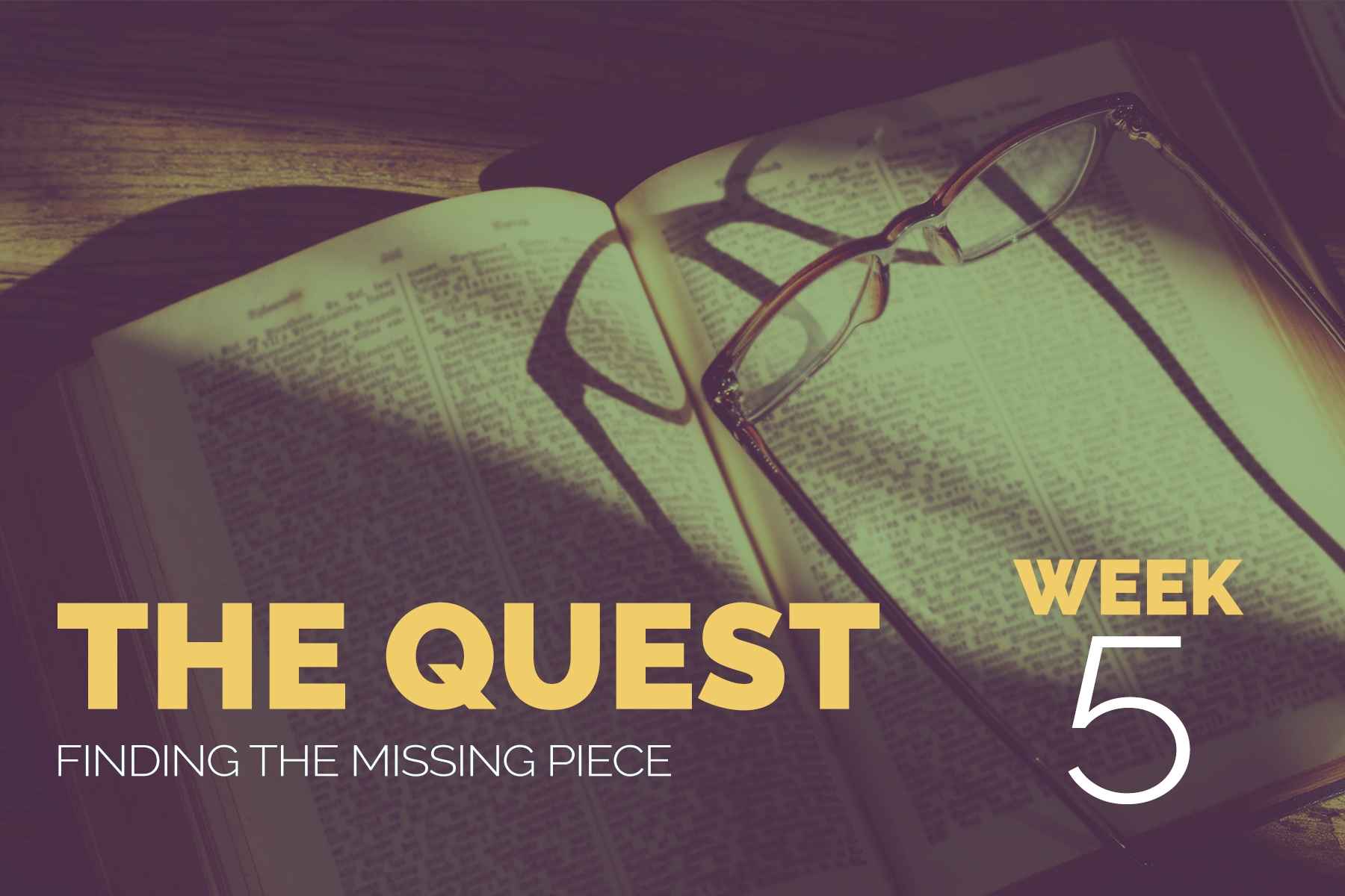 The Quest – Week 5 - 89.5 KTSY